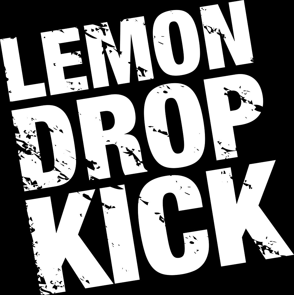 "Lemon Drop Kick Logo - White" by lemondropkick | Redbubble