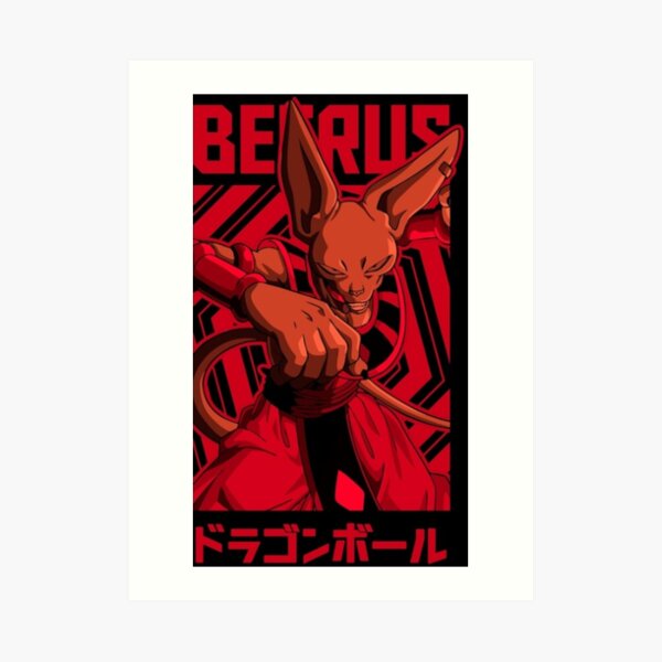Beerus Art Prints | Redbubble