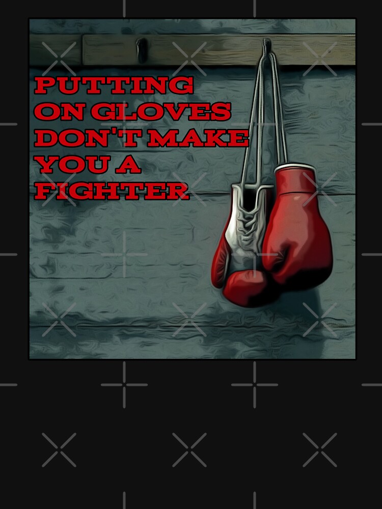 "Boxing - Respect is Earned " T-shirt by Lucky-Devil | Redbubble