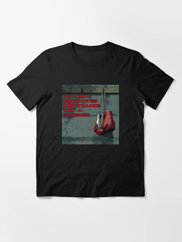 "Boxing - Respect is Earned " T-shirt by Lucky-Devil | Redbubble
