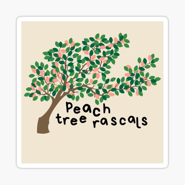 Peach Tree Rascals Stickers | Redbubble