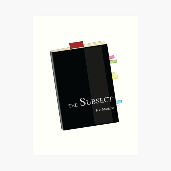 "Jess' book The Subsect" Art Print for Sale by laughingplace55 | Redbubble
