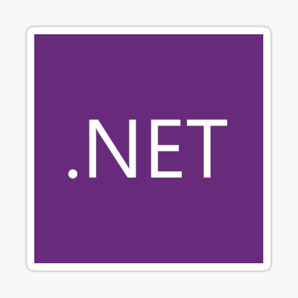 "microsoft .net" Sticker for Sale by cosimochellini | Redbubble