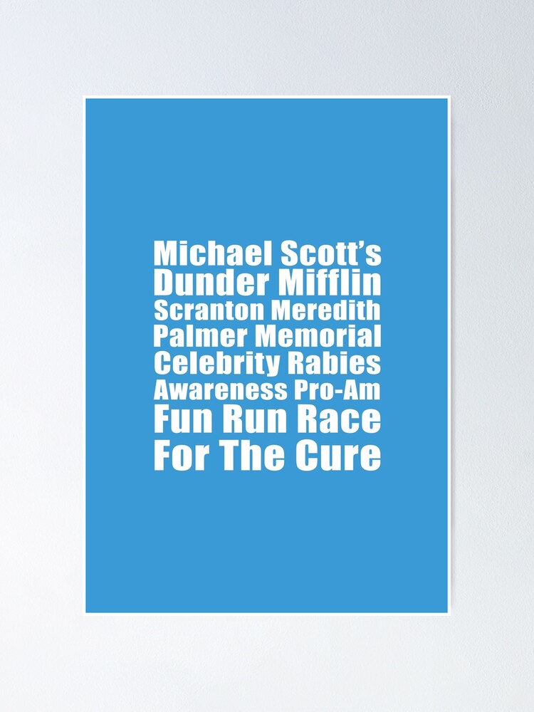 "Michael Scott's Dunder Mifflin Scranton Meredith Palmer Memorial ...