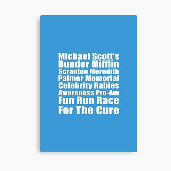 "Michael Scott's Dunder Mifflin Scranton Meredith Palmer Memorial ...