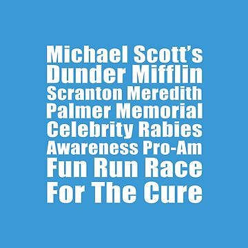 "Michael Scott's Dunder Mifflin Scranton Meredith Palmer Memorial ...