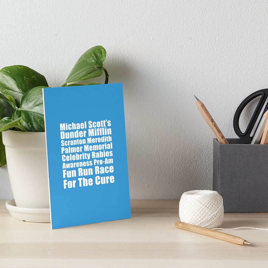 "Michael Scott's Dunder Mifflin Scranton Meredith Palmer Memorial ...