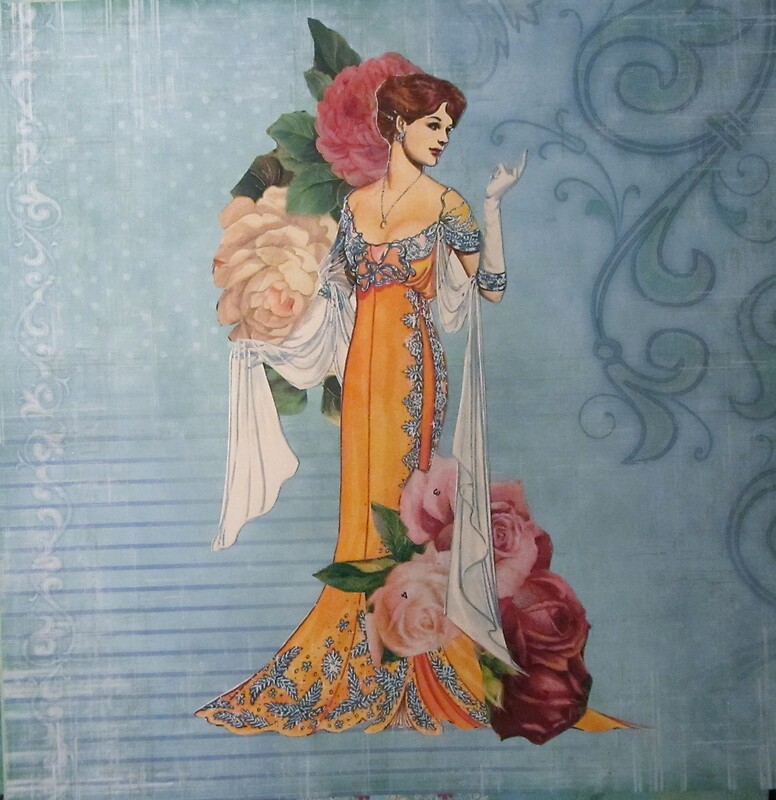 "Ladies of Fashion: Rose" by Kanchan Mahon | Redbubble