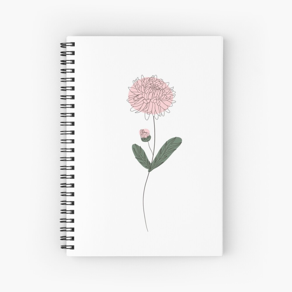 "November Flower | Chrysanthemum | Color" Sticker for Sale by ...