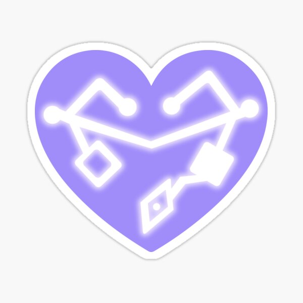 She Ra Heart In First Ones Language Sticker By Givejihanagun Redbubble