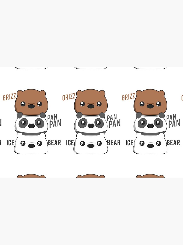 Taza «Osos Escandalosos Chibi | Cute Pardo, Panda y Polar | Cartoon ...