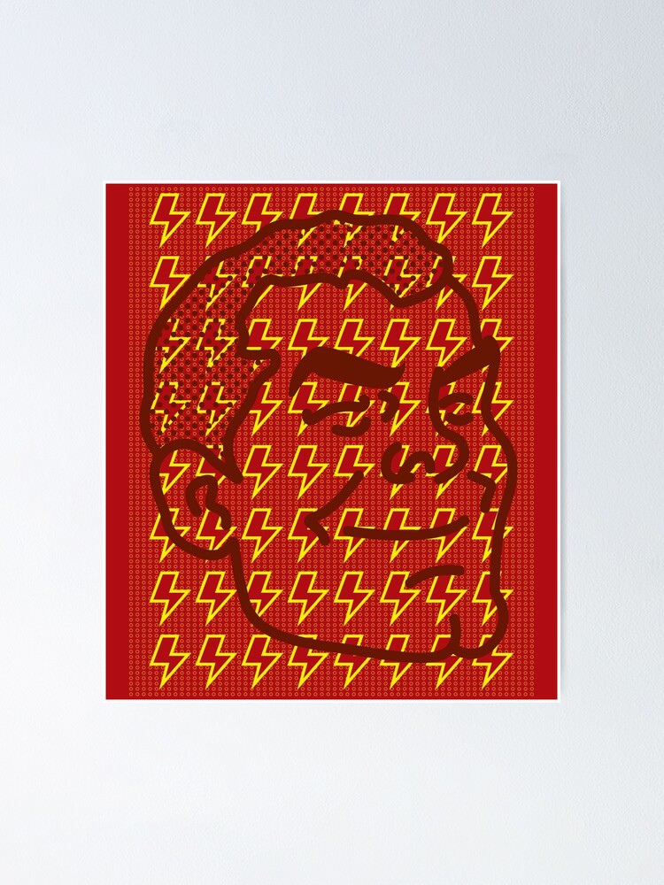 "Shazam - Face" Poster by QuadrinPosters | Redbubble