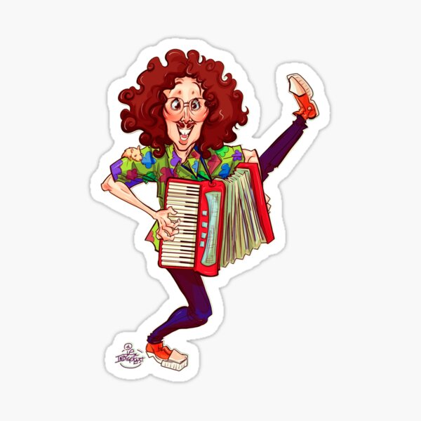 Weird Al Stickers | Redbubble