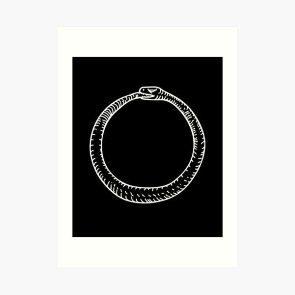 "Ouroboros Uroboros Ancient Alchemy Symbol" Art Print by jtrenshaw ...