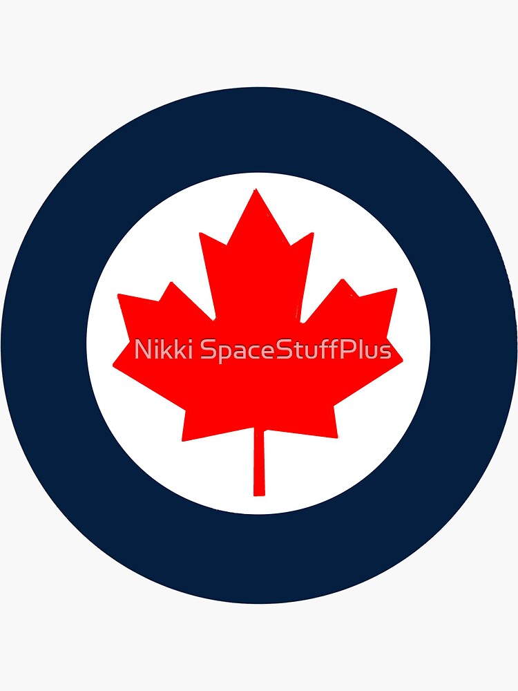 "RCAF Roundel" Sticker for Sale by Nikki SpaceStuffPlus | Redbubble
