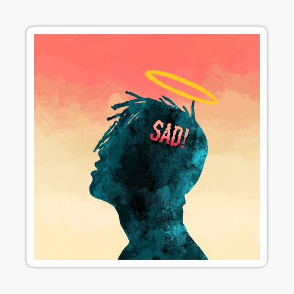 "Sad" Sticker for Sale by salman17 | Redbubble