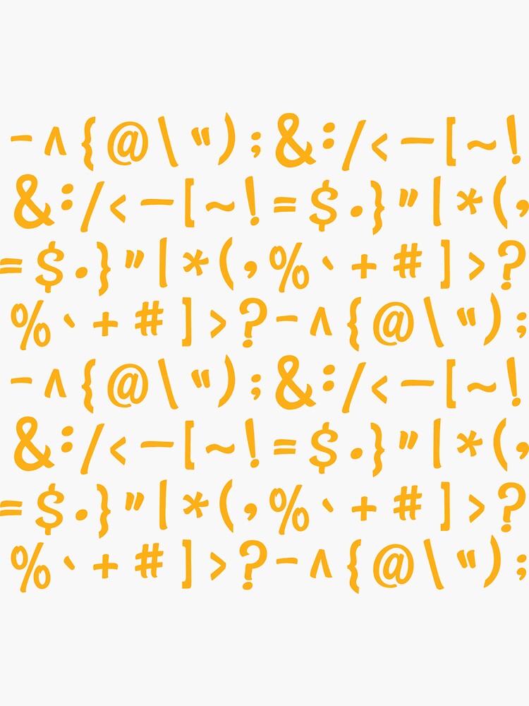 "Punctuation Marks" Sticker for Sale by amyvanmeter | Redbubble