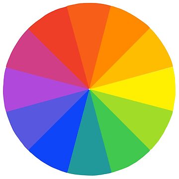"Color Wheel" Sticker for Sale by kelseyherber | Redbubble