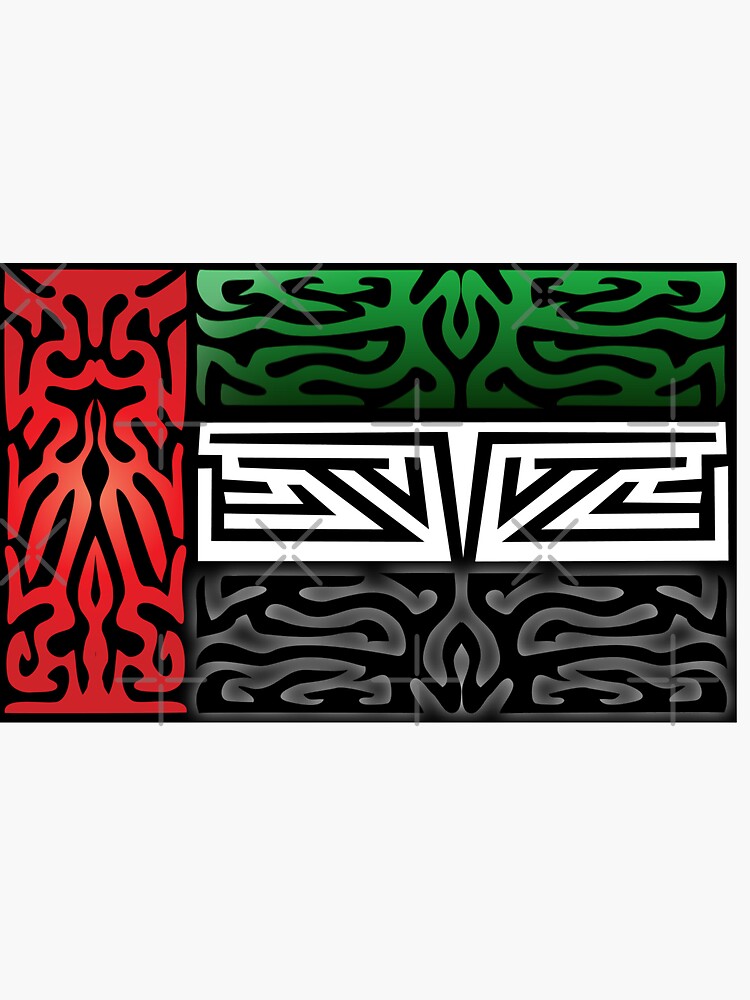 "Crazy Flag # 242" Sticker for Sale by Vanwizle | Redbubble