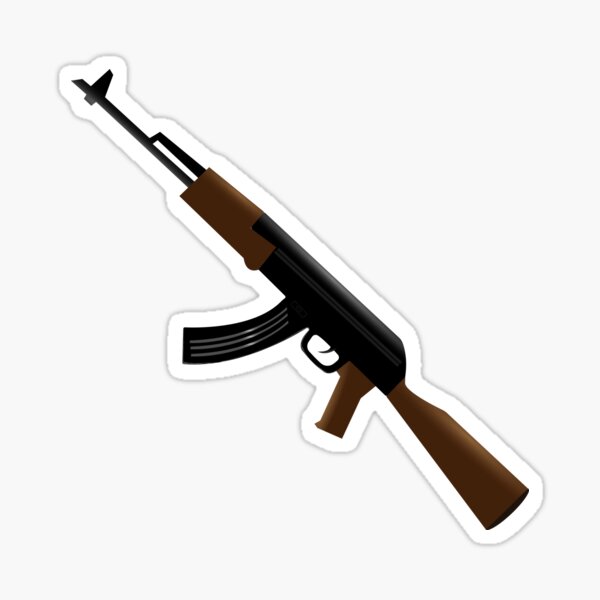 "AKM" Sticker for Sale by Steve-Giles | Redbubble