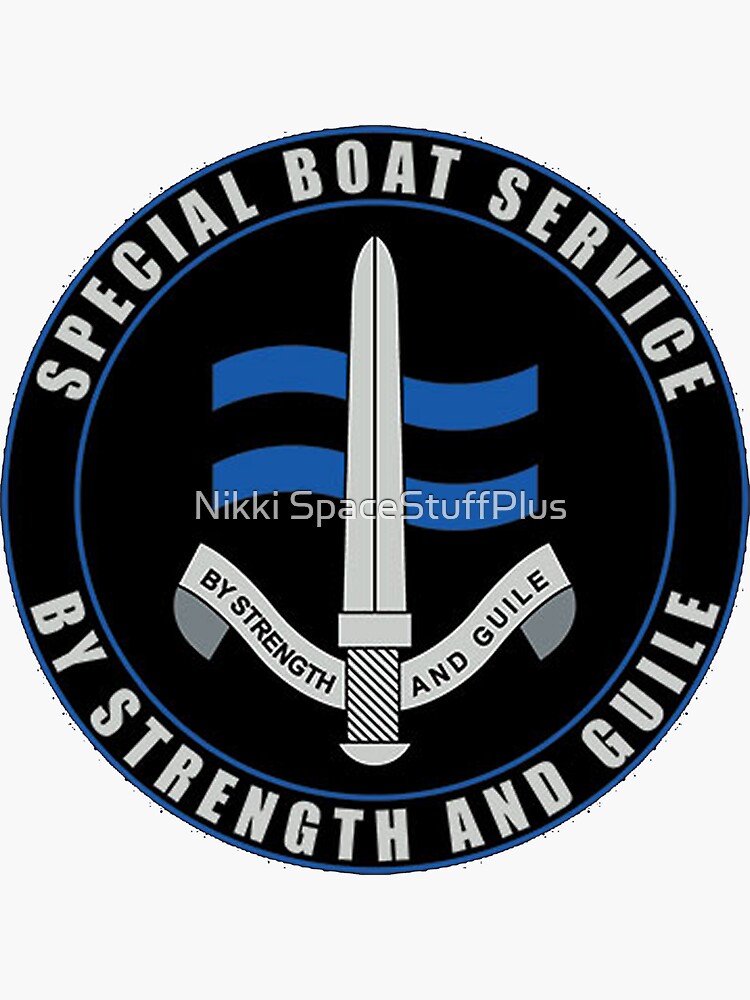 " Special Boat Service (SBS) Logo" Sticker for Sale by Spacestuffplus ...