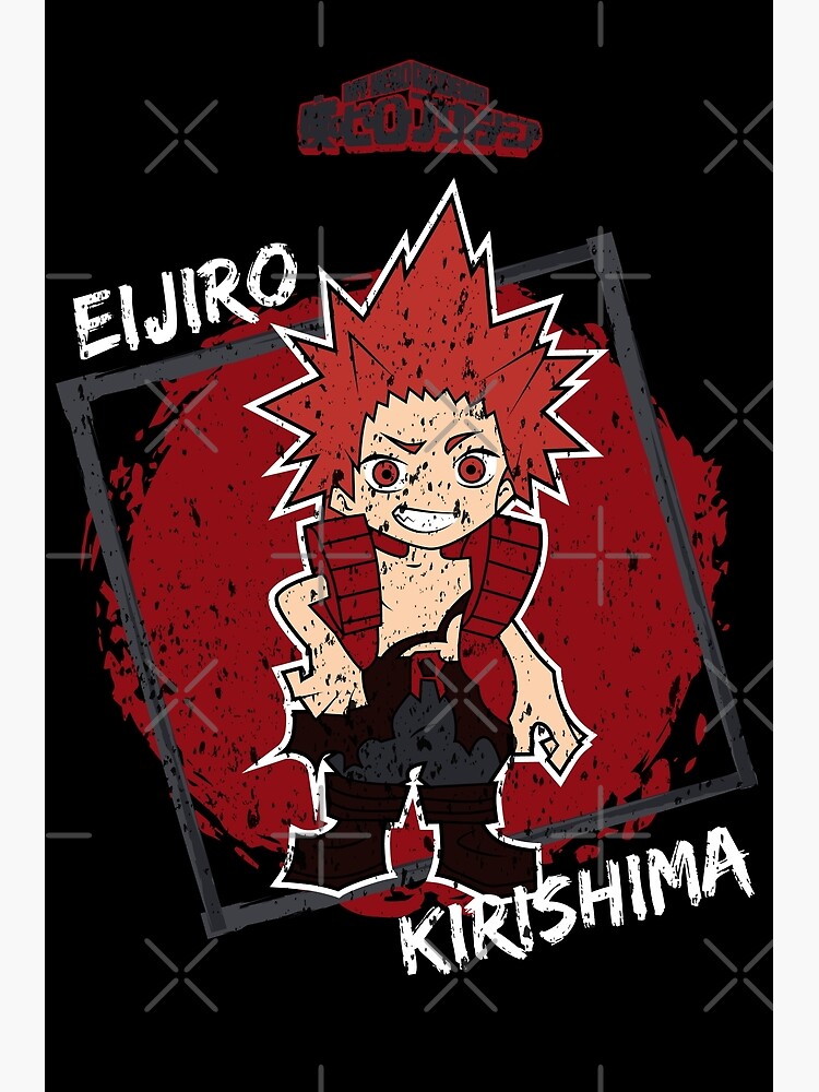 "Copia de MY HERO ACADEMIA (BNHA): EIJIRO KIRISHIMA CHIBI (GRUNGE STYLE ...