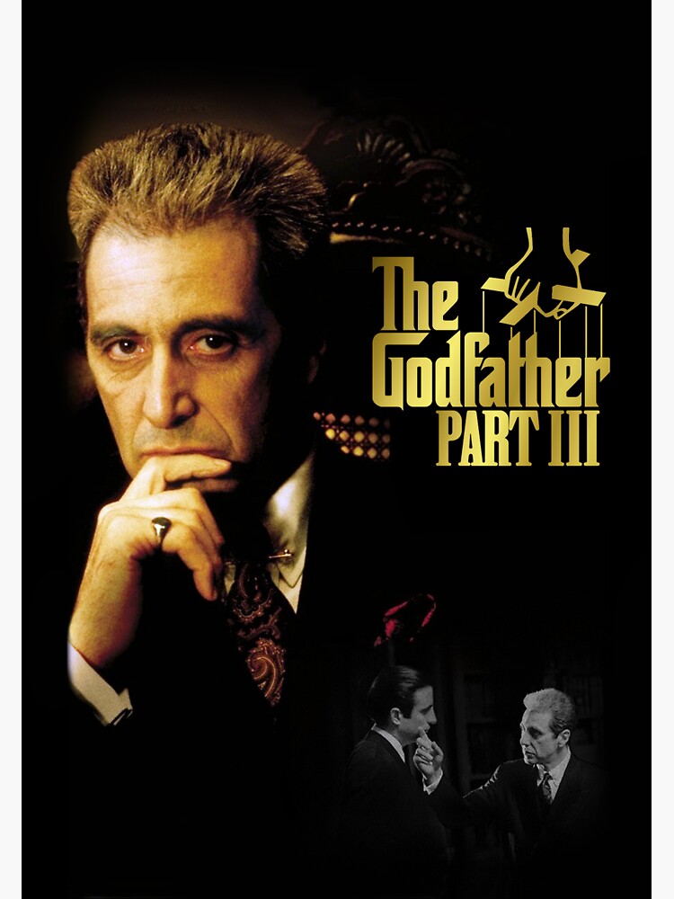 "The Godfather Movie Poster Coppola" Sticker for Sale by SRDFILM ...