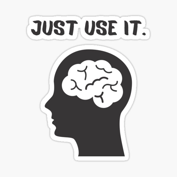 "Brain Mind Just Use It Innovation Creative Brainstorming Ideas Design ...