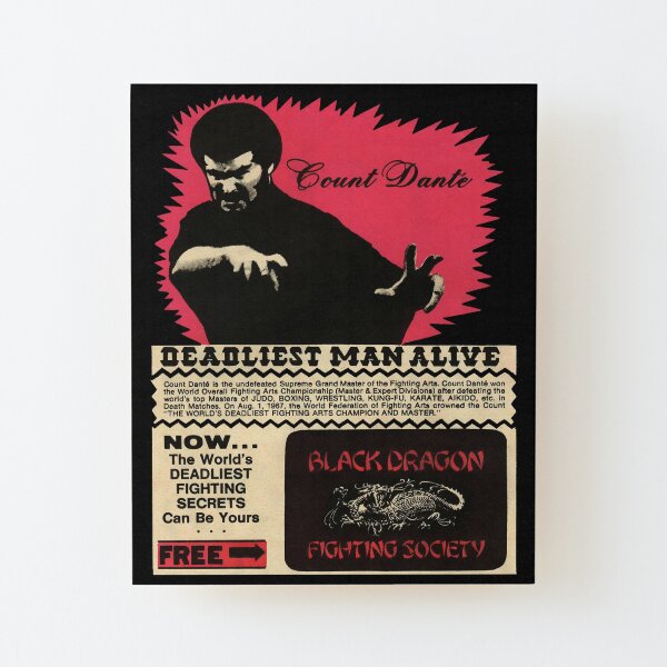 Count Dante Wall Art | Redbubble