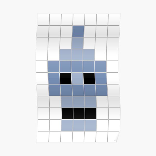 "Bender Tile Graffiti" Poster by RedAttacker42 | Redbubble