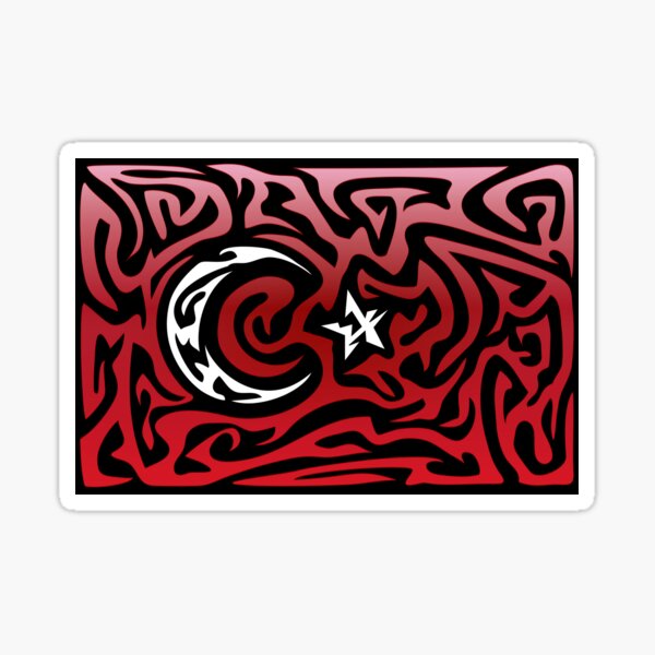 "Crazy Flag # 236" Sticker by Vanwizle | Redbubble
