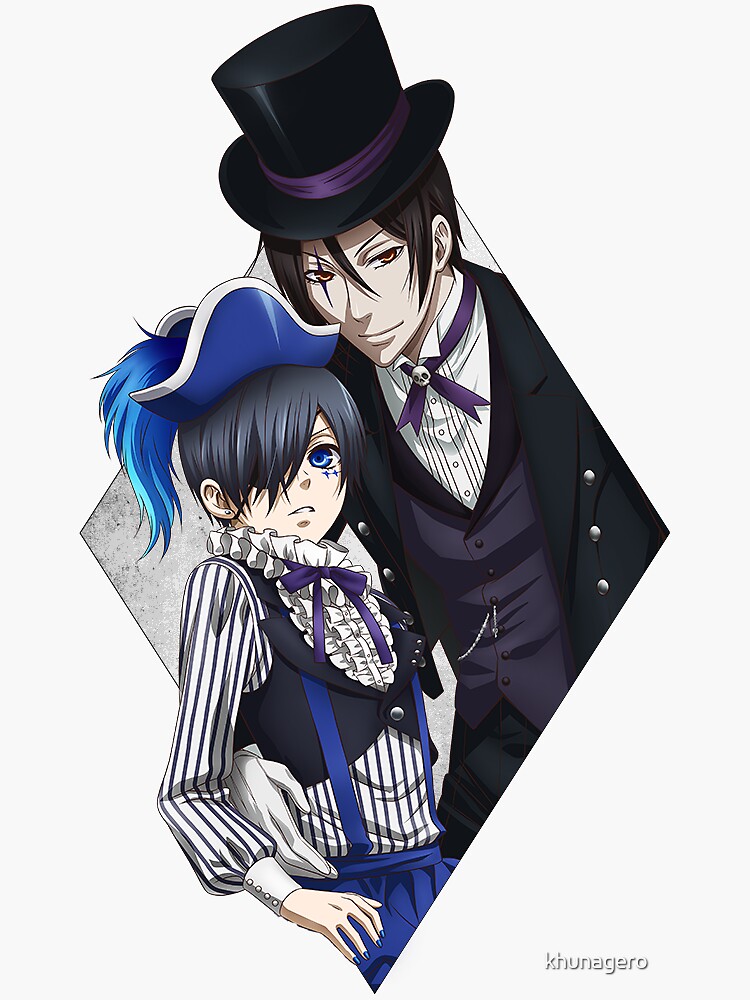 "Black Butler" Sticker by khunagero | Redbubble
