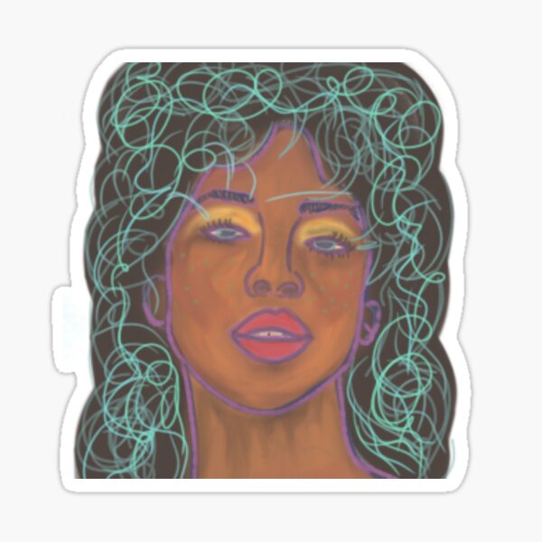"elle" Sticker by methylalcohol | Redbubble