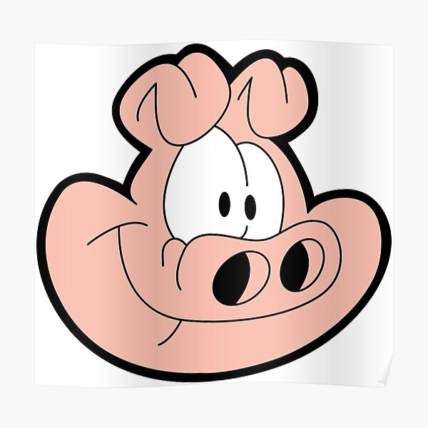 "Orson pig" Poster for Sale by Vane23 | Redbubble
