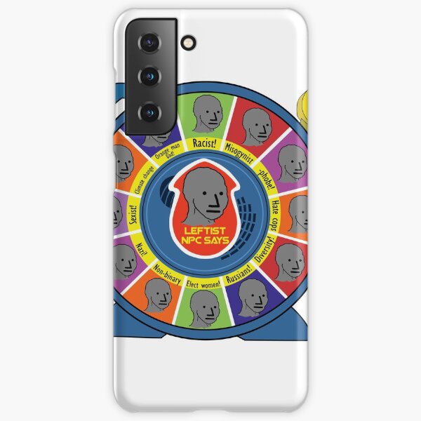 "Leftist NPC See and Say Toy" Samsung Galaxy Phone Case for Sale by ...