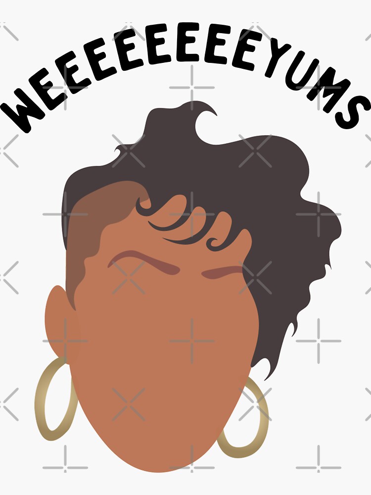 "Weeyums | Yolanda 90 Day Fiance" Sticker by winonamedia | Redbubble