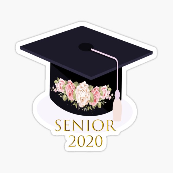 "Senior 2020 Class of 2020 graduation " Sticker for Sale by Wahibaa ...