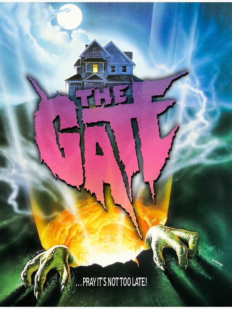 "The Gate (1987)" Poster by attractivedecoy | Redbubble
