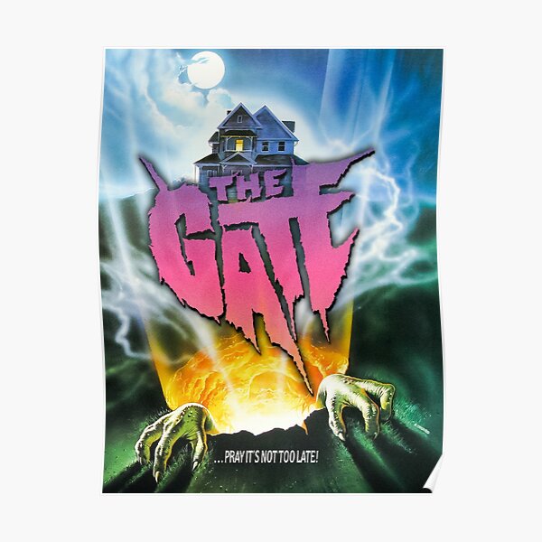 "The Gate (1987)" Poster by attractivedecoy | Redbubble