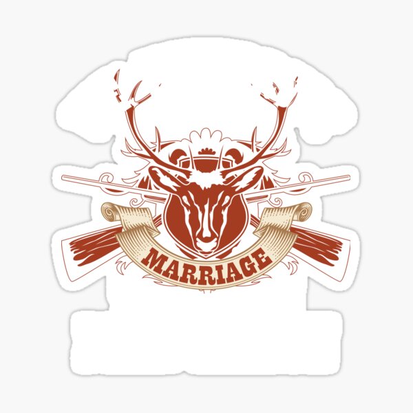 "Funny Deer Hunting Season" Sticker for Sale by matt76c | Redbubble