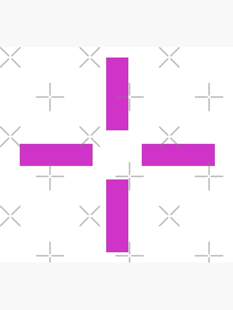 Lámina fotográfica «Crosshair Pink | Diseños limitados» de ...