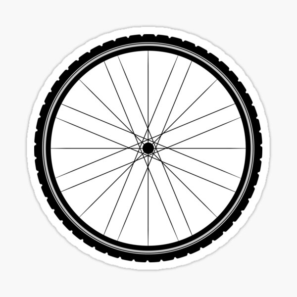"Bike Tire" Sticker for Sale by eclaire125 | Redbubble