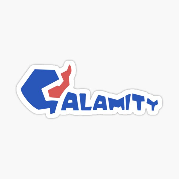 "Terraria Calamity Mod Full Graphic Logo" Sticker for Sale by Popo08 ...