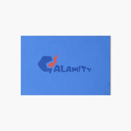 "Terraria Calamity Mod Full Graphic Logo" Art Board Print for Sale by ...