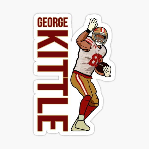 George Kittle Stickers | Redbubble