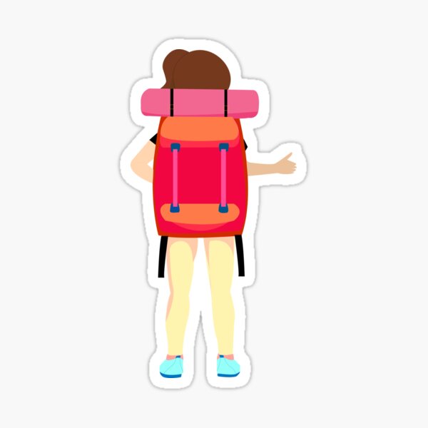 "THE FEMALE TRAVELLER STICKERS, NEW ADVENTURE, TRAVEL LOVERS 2021 ...