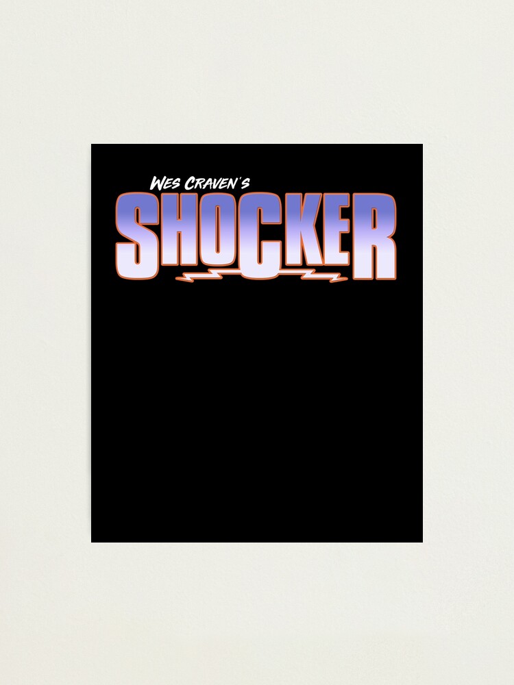 Lámina fotográfica «Logotipo de Shocker - Shocker （1989） ☆ VHSGasm ...