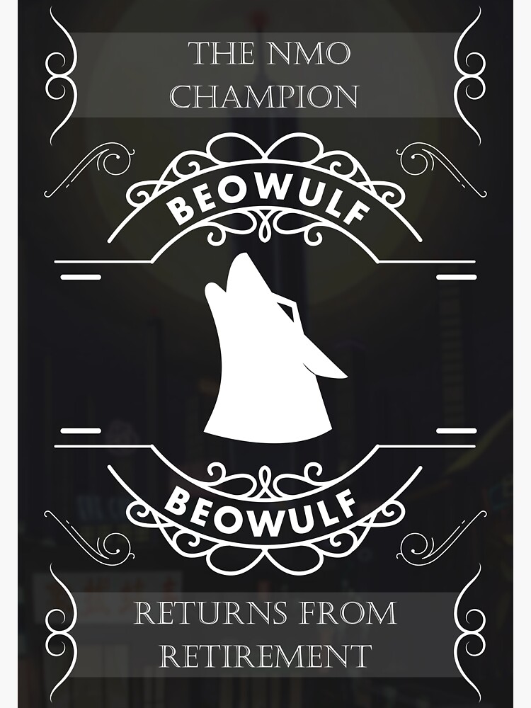 "BEOWULF" Sticker for Sale by Gantahat62 | Redbubble