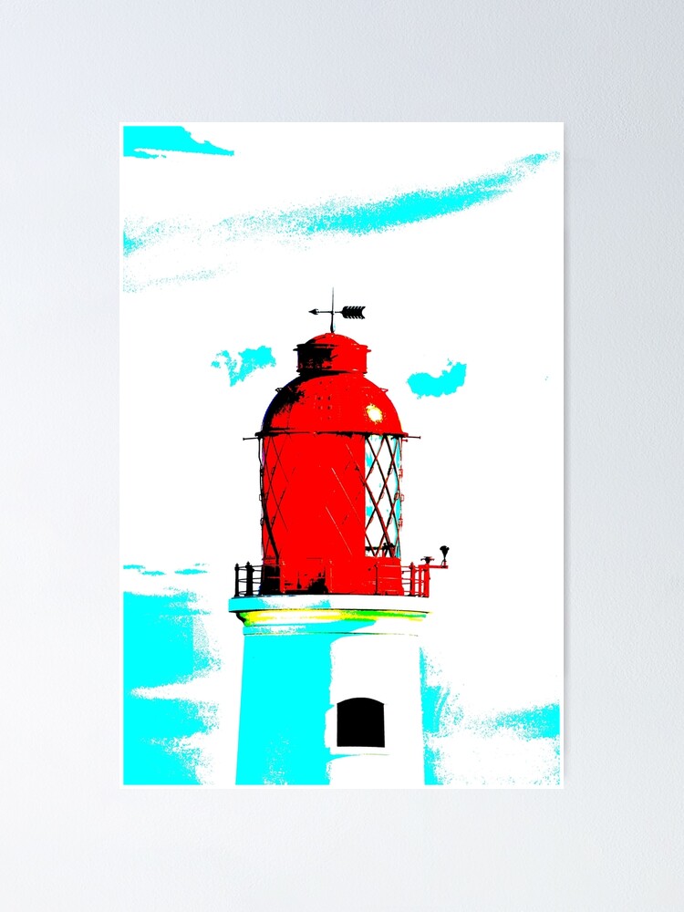"Souter Lighthouse" Poster by dbrDurham | Redbubble