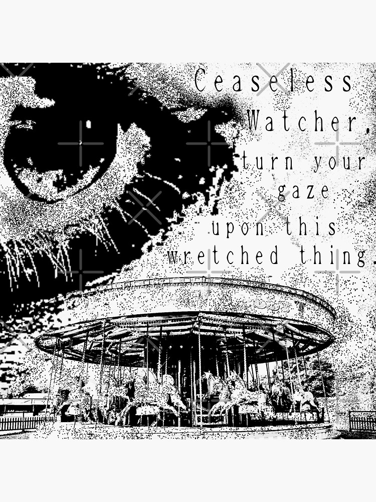 "Ceaseless Watcher" Sticker for Sale by Zir0N1x | Redbubble